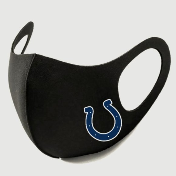 Handmade | Accessories | Indianapolis Colts Face Mask Washable Reusable ...